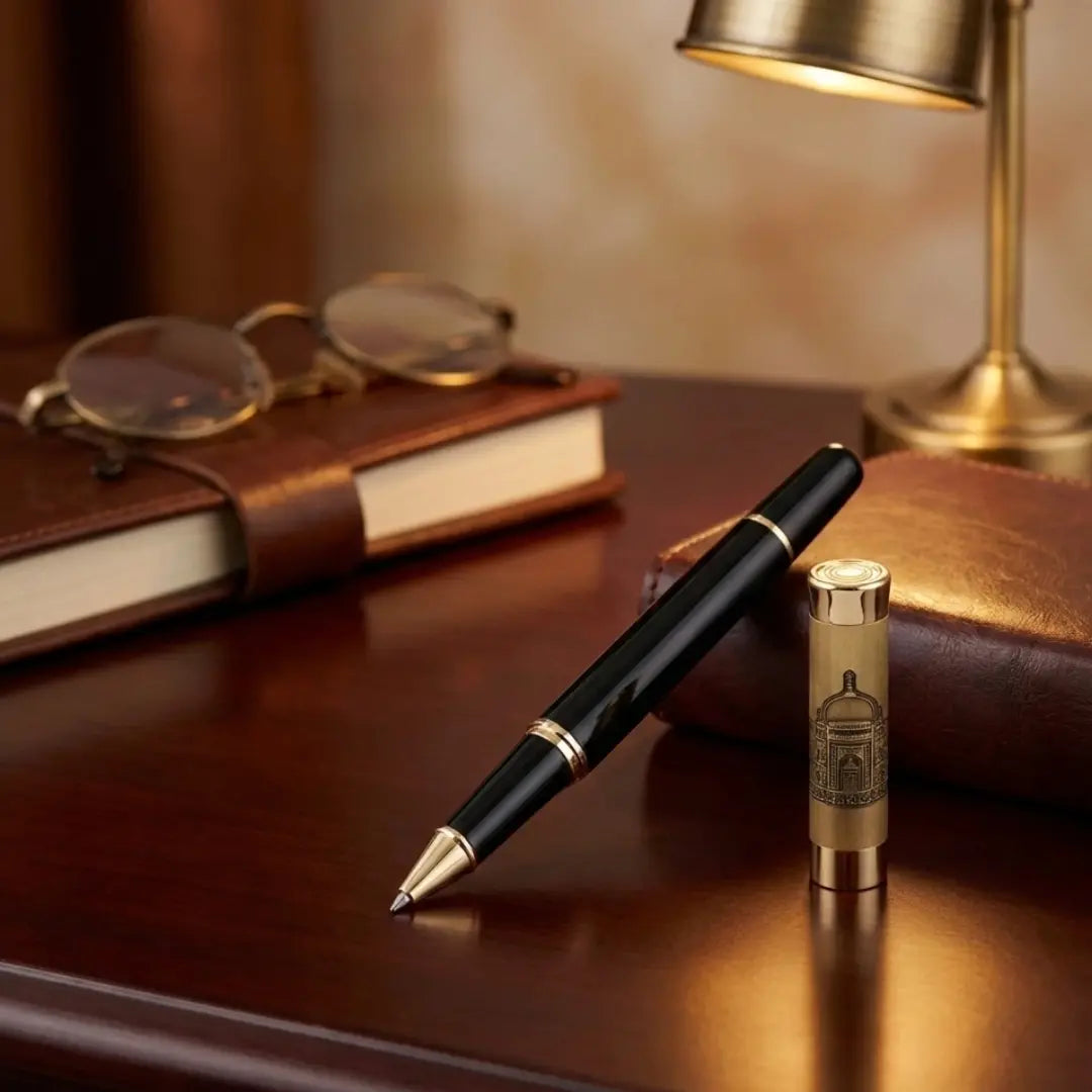 Picasso Parri Taj Mahal Roller Pen With An Extra Refill For Free